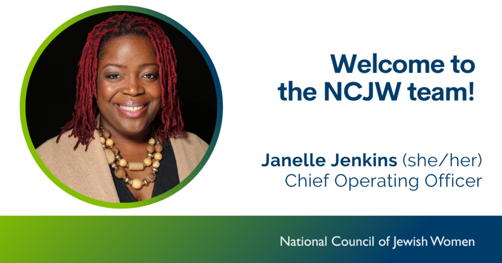 National Council of Jewish Women | NCJW’s New Chief Operating Officer ...